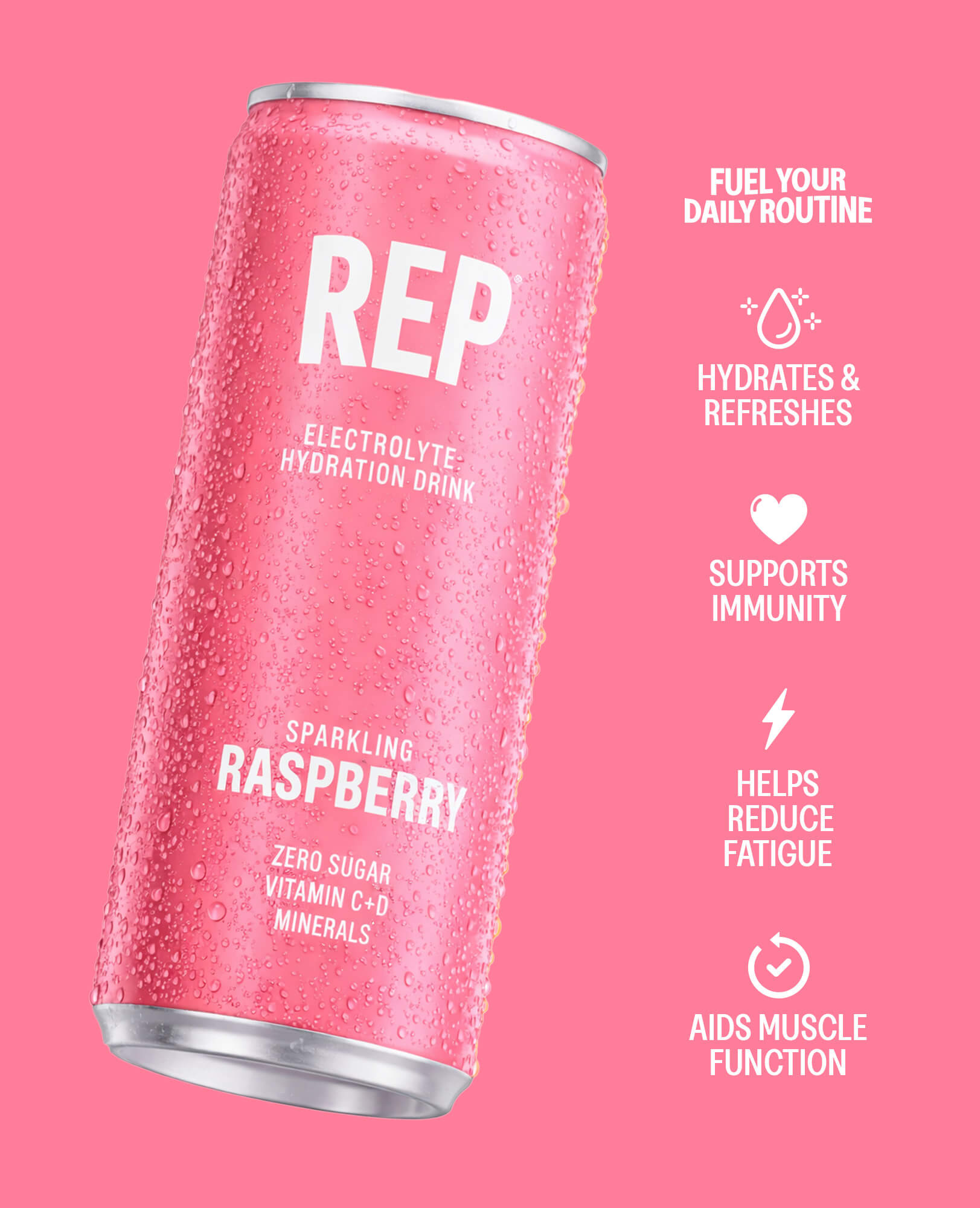 Raspberry Electrolyte Drink - Raspberry Hydration Drink – REP